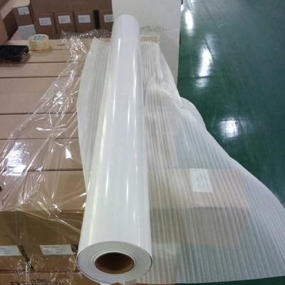 中国 Permanent outdoor vinyl printable monomeric self-adhesive roll 販売のため