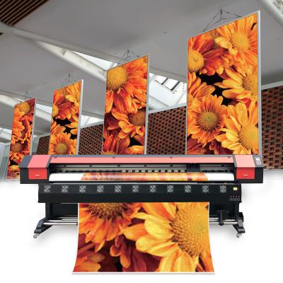 China Factory XP600 I3200 Roll to Roll Large Wide Format Banner Printer Vinyl Sticker Digital Eco Solvent Inkjet Printer for sale