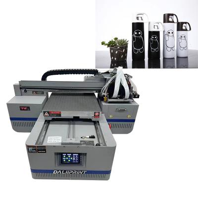 China Brand New 4060 A2 Size UV Inkjet Machine Flatbed Rotating Platform Surface Printer for Bottles Cups Cylinders Tube Printing for sale