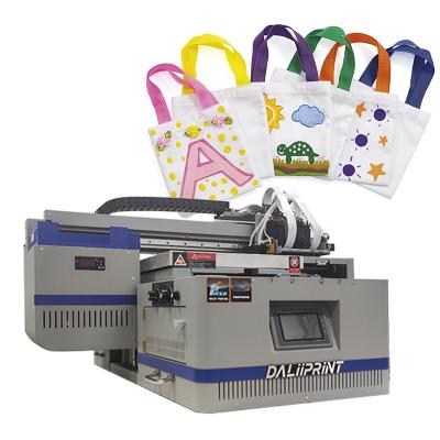 China 4060 A2 UV Flatbed Inkjet Printer Optional Flatbed UV DTF Film Sticker Printing Cylinder Gold Effect XP600 Print Head for sale