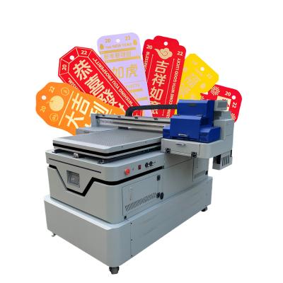 China Factory 6090 Acrylic Bottle Led Lamp UV Printing Multifunctional Inkjet Printers with CCD on Carpet/polymer Transparent/pen for sale