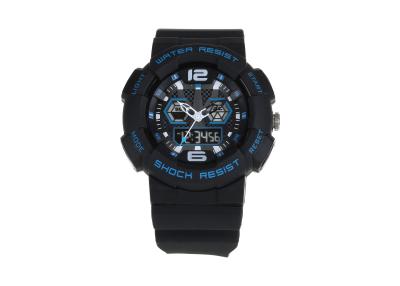 Cina Orologio elettronico su misura sport doppio resistente dell'esposizione dell'acqua da 30 m. in vendita