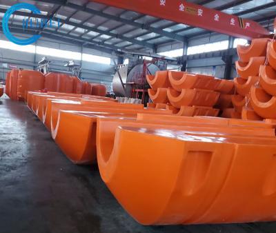 중국 LDPE 플라스틱 HDPE 파이프 물에 떠있는 사람 준설기 기업 연합 폴리에틸렌 발포제 부유물 판매용