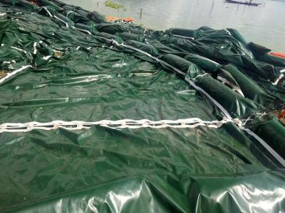China Cortina de Silt personalizável para profundidade de água Material de saia PVC BOOM Material de borracha e espuma preenchidos à venda