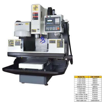 Китай Точность филировальной машины CNC VMC оси вертикали 3 высокая с сильной ригидностью продается
