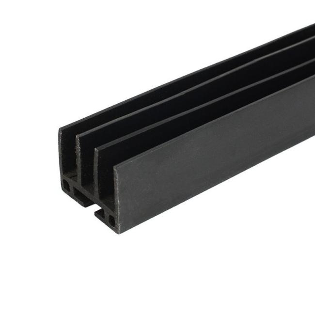 Customized U Shape PVC UPVC Rigid Plastic Extrusion Profile