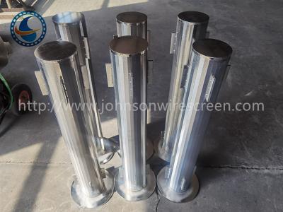 중국 20 마이크론 슬롯 쐐기 화면 필터는 또 다른 것으로부터 하나 소재를 분리합니다 판매용