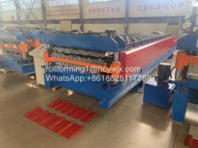 China Rollo silencioso de la capa doble del palmo largo que forma control del PLC de la máquina en venta
