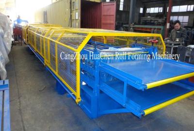 China Siemens PLC-Doppelschicht-Dach-Platten-Rolle, die Maschine mit Stahl der Stahlwalze-No.45 bildet zu verkaufen
