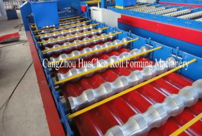 China 2 in 1 gewellter Rolle, die Maschine für zwei verschiedene Profile bildet zu verkaufen