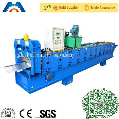 China Rolo de aço galvanizado do tampão de Ridge que forma a máquina com 12 aço dos rolos 45# das fileiras à venda