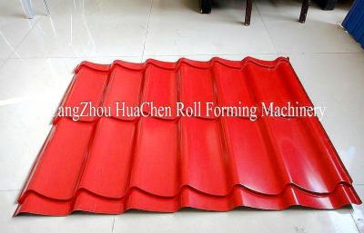 China el 15m/rollo del panel del tejado de la velocidad mínima que forma el material del acero de la fragua de la máquina 45 en venta