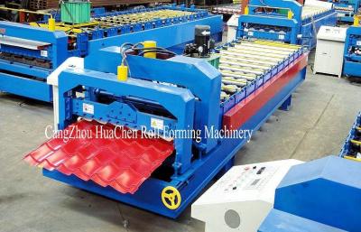 China el 15m/rollo del panel del tejado de la velocidad mínima que forma el material del acero de la fragua de la máquina 45 en venta