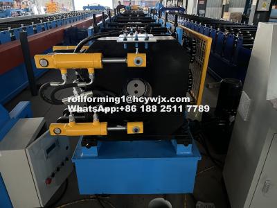 中国 0.45-0.6mm 材料厚さ 5.5kw のモーターパワーを持つダウンスプートロール形成機械 販売のため