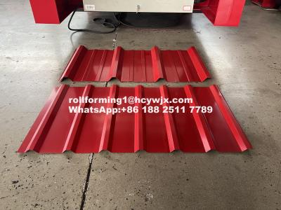 China 5.5KW AG-Panel-Doppelschicht-Rollformmaschine zu verkaufen