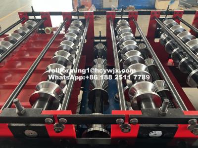 China 5.5KW AG-Panel-Doppelschicht-Rollformmaschine zu verkaufen