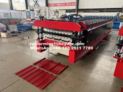 China R Panel & AG Panel Roof Roll Forming Machine (Machina de moldeado de rodillos para el techo del panel) en venta