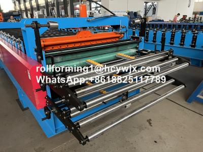 China TR37-200/TR14-225 Máquina de moldeado de rodillos de doble capa con guillotina de precisión en venta