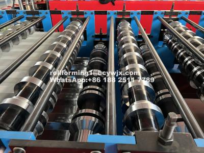 Китай 0.3-0.6mm 5.5KW мощность двойной слой рулон формирования машины продается