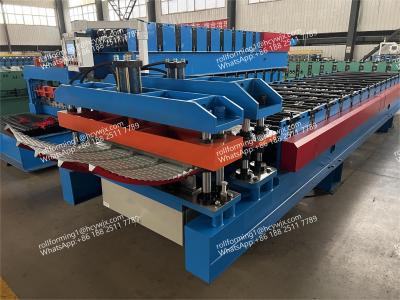 China Máquina de formación de rodillos de arco de dos en uno para el mercado de Omán en venta