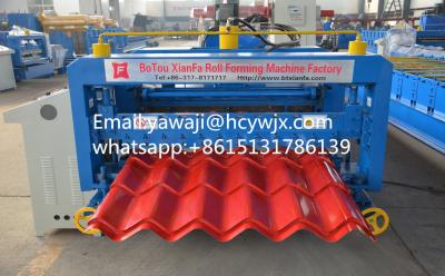 China Effiziente beliebte Glasfliesenrolle ehemalige Glasfliesenrollenformmaschine zu verkaufen