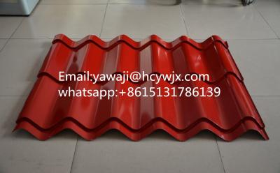 China Effiziente beliebte Glasfliesenrolle ehemalige Glasfliesenrollenformmaschine zu verkaufen