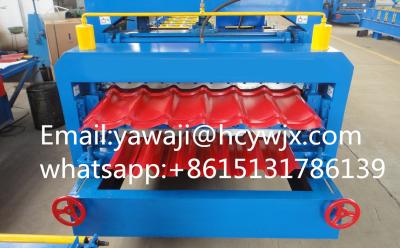 China Fabricantes profesionales de máquinas de moldeado de rodillos de doble cubierta de material PPGI / GI en venta