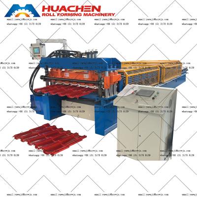 China Máquina de moldeado en frío de azulejos vidriados de tipo automático de 1050 mm en venta