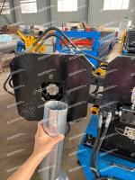 Китай крен трубы Downspout 100mm круглый формируя муху машины увидел тип вырезывания продается