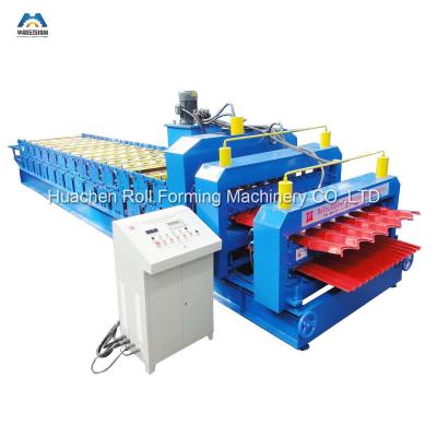 China Elektrische 1250MM Breiten-doppelstöckige Rolle, die Maschine bildet zu verkaufen