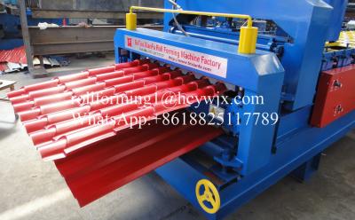 China Deckungs-Platten-Doppelschicht-Rolle des Antriebs-CR12, die Maschine bildet zu verkaufen