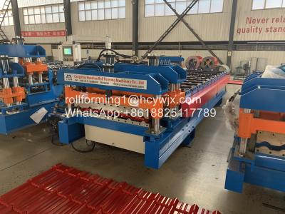 China rollo de la teja del paso de 1000m m que forma la máquina en venta