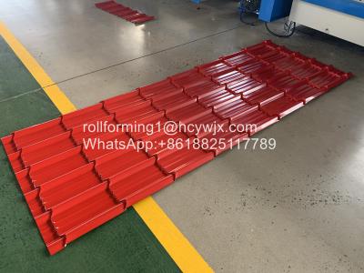China rollo de la teja del paso de 1000m m que forma la máquina en venta