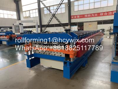 China Gewellte Maschine 380v 15m/Min Double Layer Roll Forming zu verkaufen