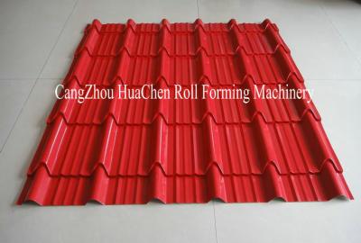 China Rollo esmaltado automático hidráulico de la teja que forma el modelo especial de la máquina para el chalet en venta