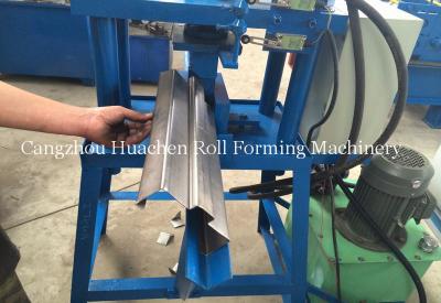 China Single Chain Transmission 7.5Kw  Door Frame Rolling Forming Machine , Galvanized Frame Panel for sale