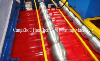China Rollo de la teja del esmalte del chalet de la alta precisión que forma la máquina 1220m m con 15 rodillos de la fila en venta