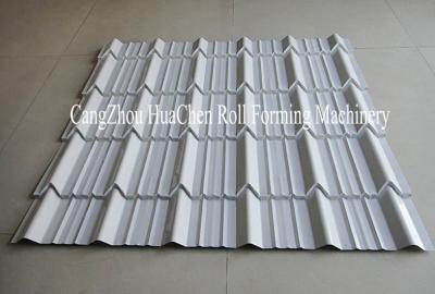 China 70mm Wellen-Durchmesser-Doppelschicht glasig-glänzende Fliesen-Rolle, die Maschine mit der 11 Reihen-Rolle bildet zu verkaufen