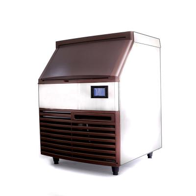 China 660W Low Temperature Table Top Ice Cube Making Machine for Daily Ice Production of 90Kg for sale