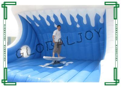 Cina Surf meccanico del gioco gonfiabile blu di sport ignifugo in vendita
