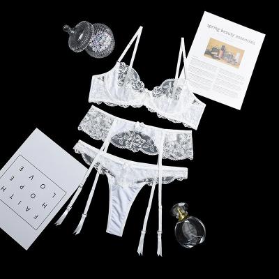 Κίνα Lingerie πλέγματος δαντελλών Nighty κοίλο προκλητικό Floral Lingerie κεντητικής προς πώληση