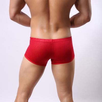 Chine Shorts respirables antistatiques de boxeur de polyester des dossiers sans couture des hommes viables à vendre