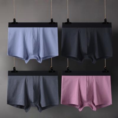 Chine Le boxeur des hommes plus de la taille L-6XL court-circuite les dossiers respirables du boxeur des hommes modaux à vendre