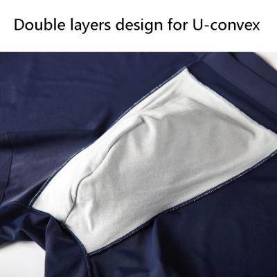 Chine Le boxeur des hommes viables donne des instructions les sous-vêtements sans couture en soie de la glace des hommes jetables de troncs à vendre