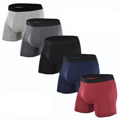 Chine Logo personnalisé Des sous-vêtements en coton pour hommes Plus taille Boxer breathable à vendre