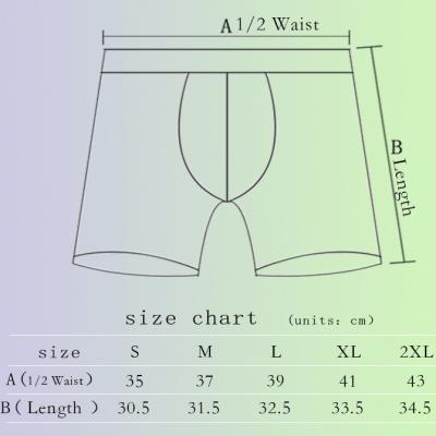 Chine Logo personnalisé Des sous-vêtements en coton pour hommes Plus taille Boxer breathable à vendre