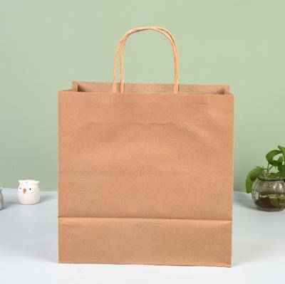 Cina Il commestibile porta via i sacchi di carta bianchi della carta dei sacchetti della spesa di carta kraft in vendita