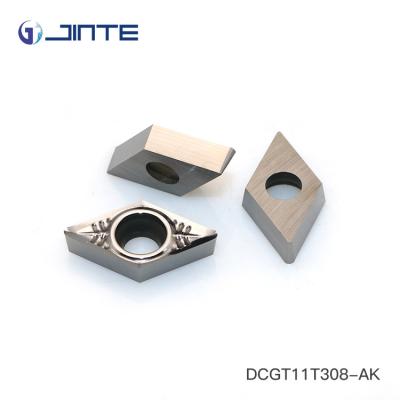 China High Accuracy Tungsten Carbide Inserts , Aluminum Turning Inserts DCGT 11T308 for sale