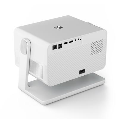 China H5 White Android Home Theater Projector 1080P Dust Free 600 ANSI Projector for sale
