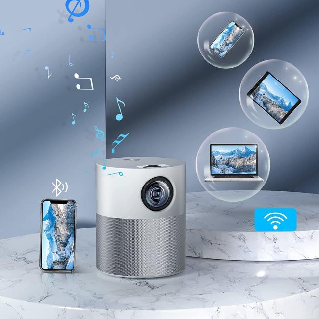 M1 Mini Projector cylindrical design
